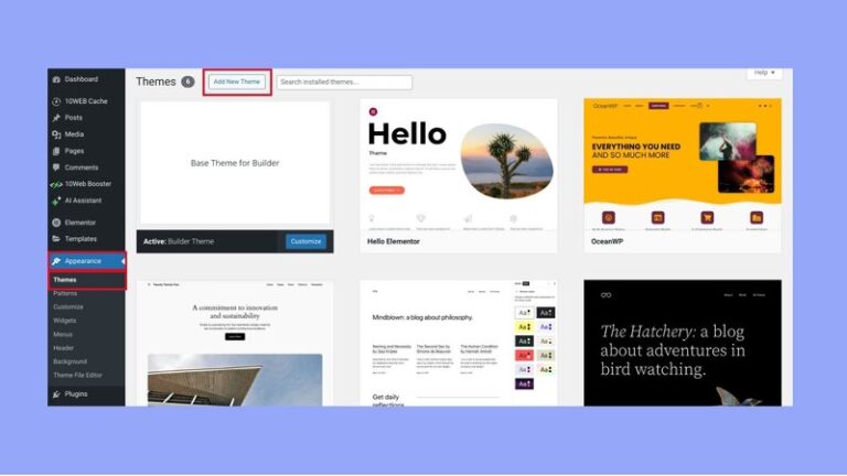 Hướng Dẫn Cài Theme Cho WordPress Chi Tiết, Từng Bước