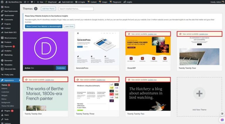 Hướng Dẫn Cài Theme Cho WordPress Chi Tiết, Từng Bước